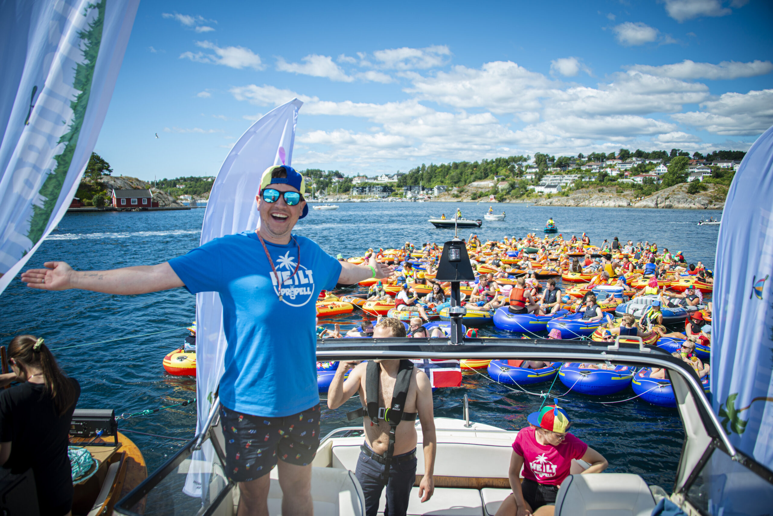 Heilt Gadefest - på Syden i Grimstad - Lillesands Sparebank